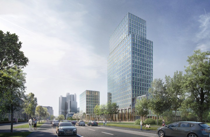 Urban workplace design by OSA Ochs Schmidhuber Architekten